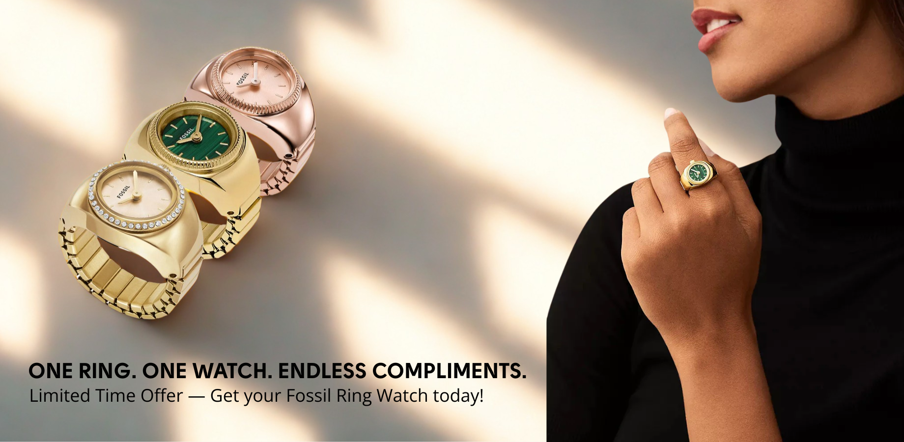 Fossil Ring Watches – Jacobs Jewels and Watches