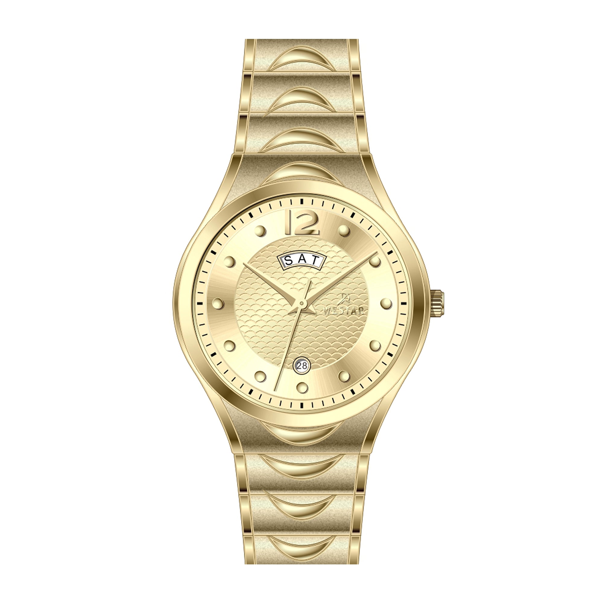 Westar Executive Gents Dark Champagne Dial Quartz Watch - EX7628GPN108 ...