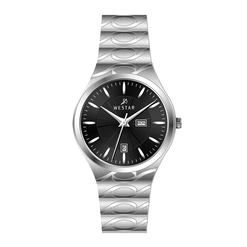 Westar Executive Gents Black Dial Quartz Watch - EX7644STN103 – Jacobs ...